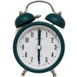 Twin Bell Round Shaped Mini Alarm Clock - Teal (8cm) | UK wholesaler ...