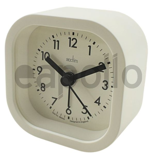 Wholesale Acctim Robyn Alarm Clock - White | UK wholesaler and supplier