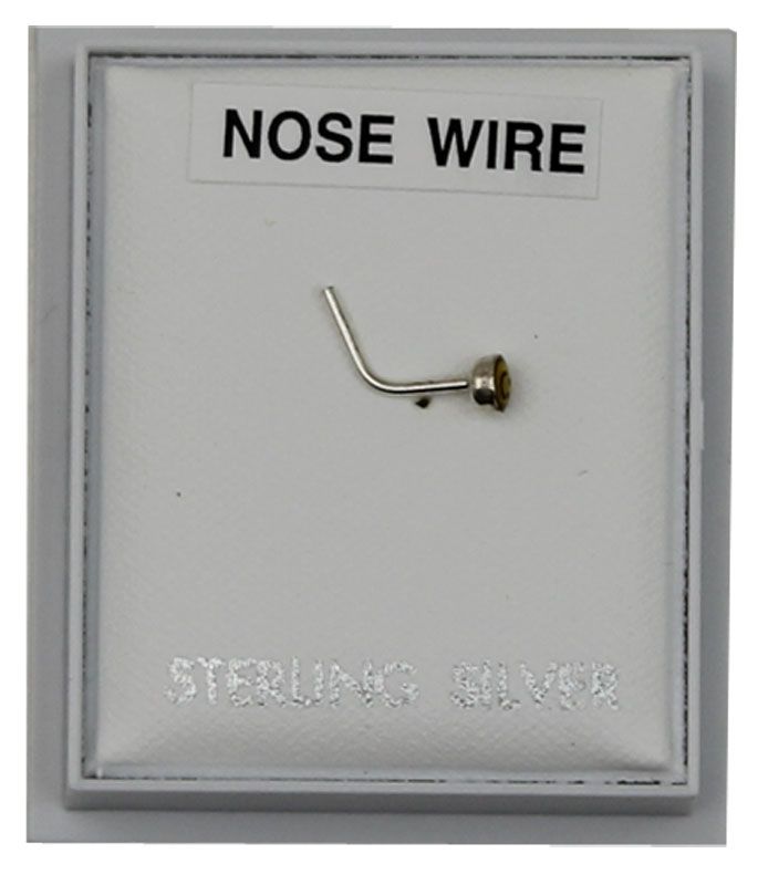 Wholesale Sterling Silver Smiley Design Nose Wire | UK wholesaler and ...