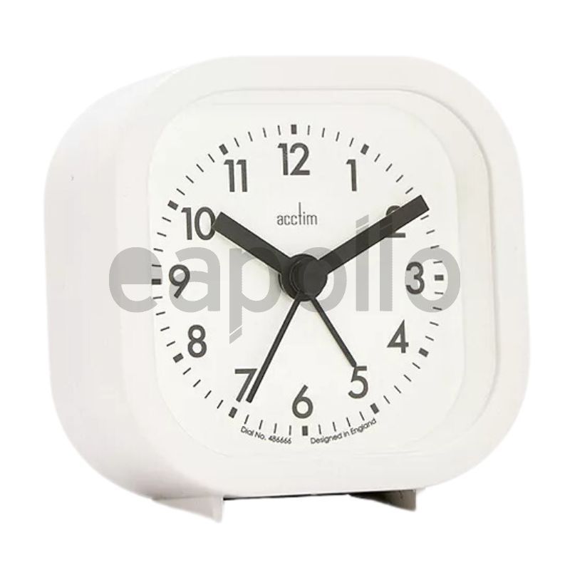 Wholesale Acctim Robyn Alarm Clock - White | UK wholesaler and supplier