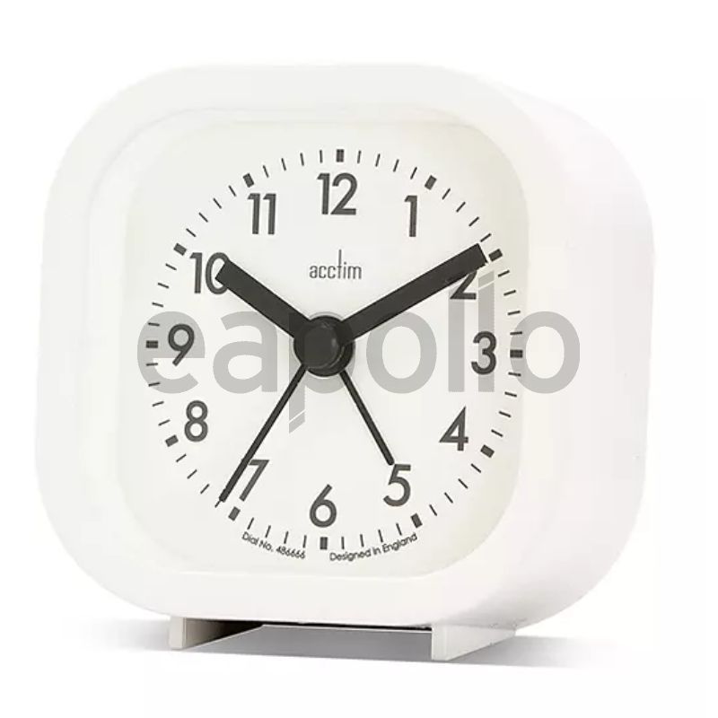 Wholesale Acctim Robyn Alarm Clock - White | UK wholesaler and supplier