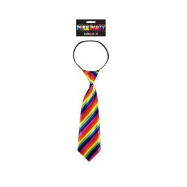 Wholesale Rainbow Pride Neck Tie - 28cm | UK wholesaler and supplier